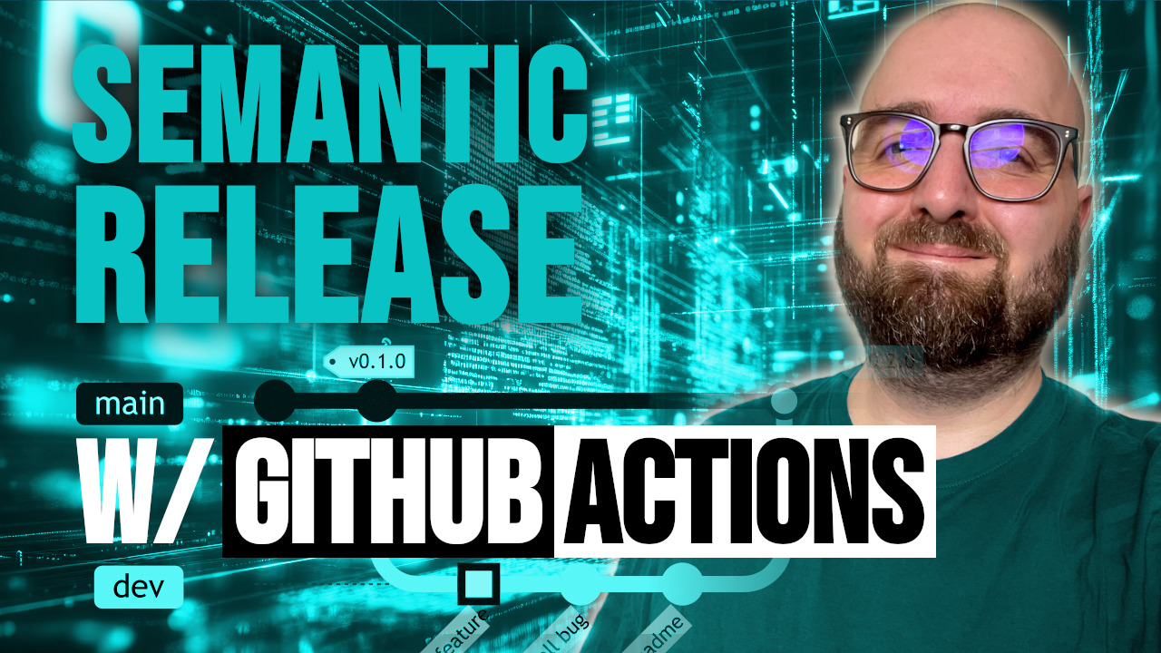 Automated Semantic Releases on GitHub · Data Lab Tech TV